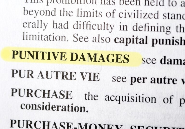 What Are Punitive Damages? Purpose, Caps & Calculation